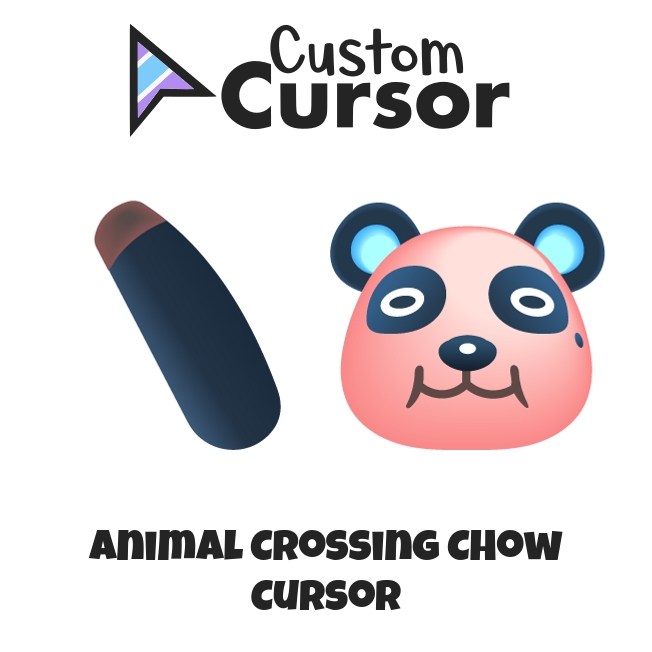Animal Crossing Chow cursor – Custom Cursor
