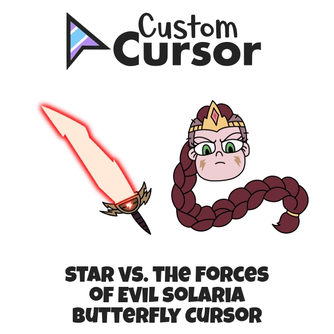 Star vs. the Forces of Evil Solaria Butterfly cursor – Custom Cursor