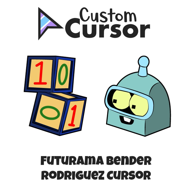 Futurama Bender Rodriguez cursor – Custom Cursor