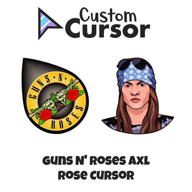 Guns N' Roses Axl Rose cursor – Custom Cursor