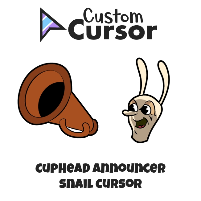 Cuphead Announcer Snail cursor – Custom Cursor