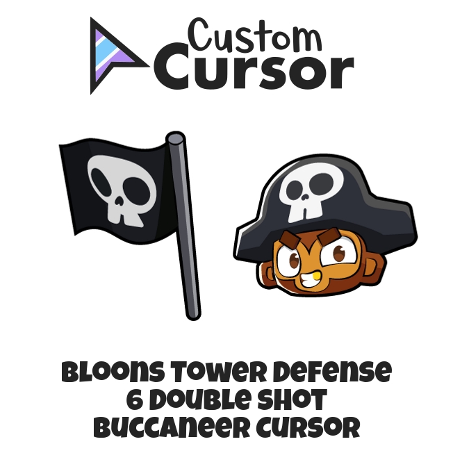 Bloons Tower Defense 6 Double Shot Buccaneer Cursor Custom Cursor
