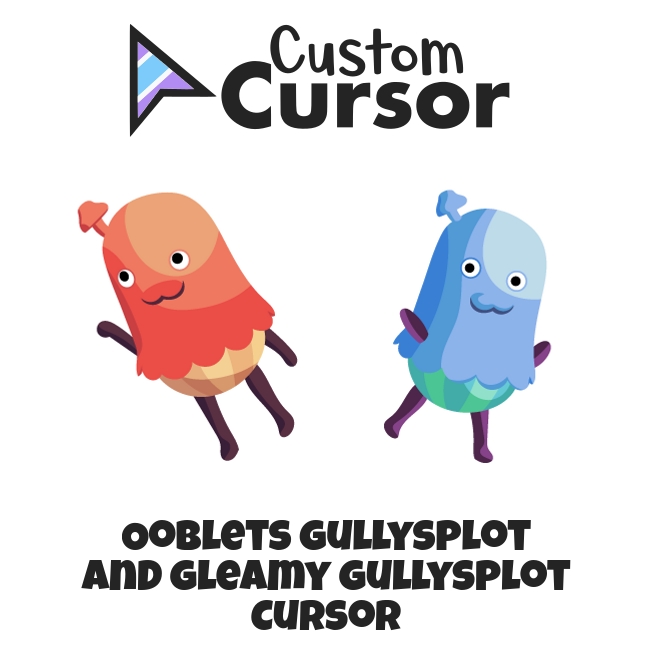 Ooblets Gullysplot and Gleamy Gullysplot cursor – Custom Cursor