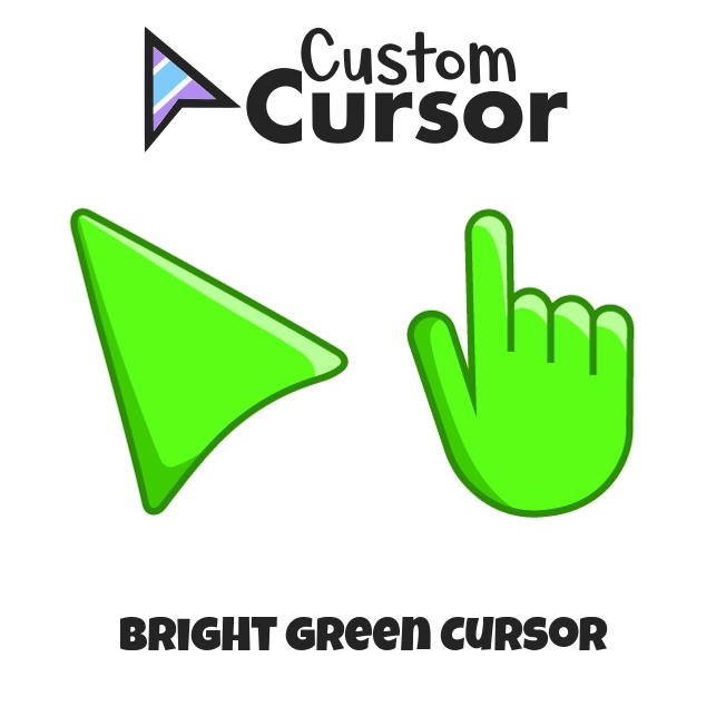 Bright Green cursor – Custom Cursor