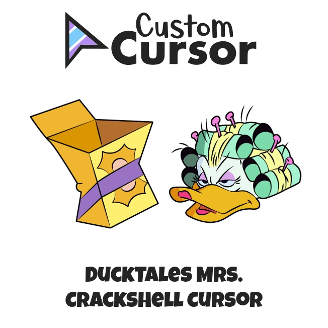 DuckTales Mrs. Crackshell курсор пак – Custom Cursor