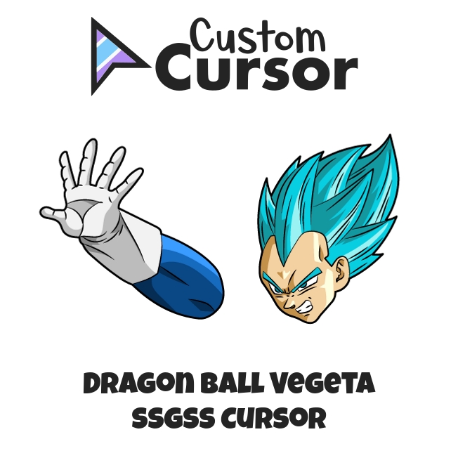 Dragon Ball Vegeta SSGSS cursor – Custom Cursor
