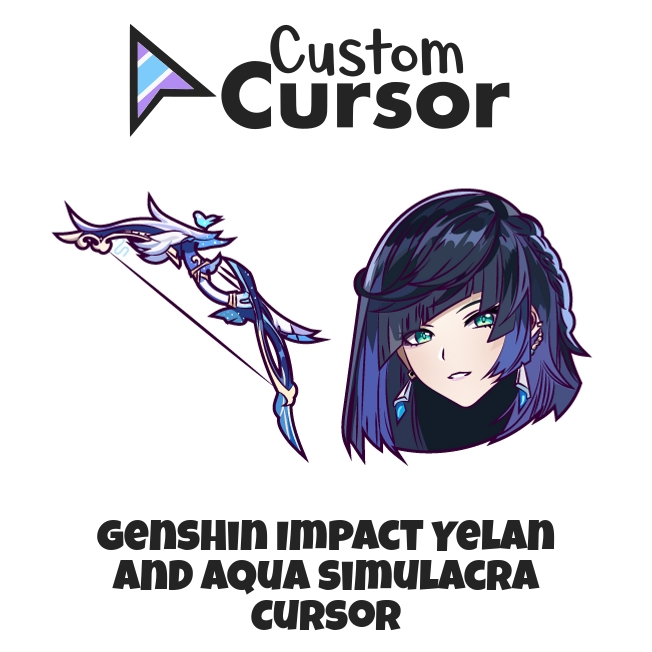 Genshin Impact Yelan and Aqua Simulacra cursor – Custom Cursor