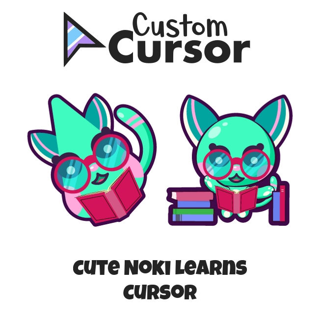 Cute Noki Learns cursor – Custom Cursor