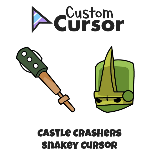 Castle Crashers Snakey cursor – Custom Cursor