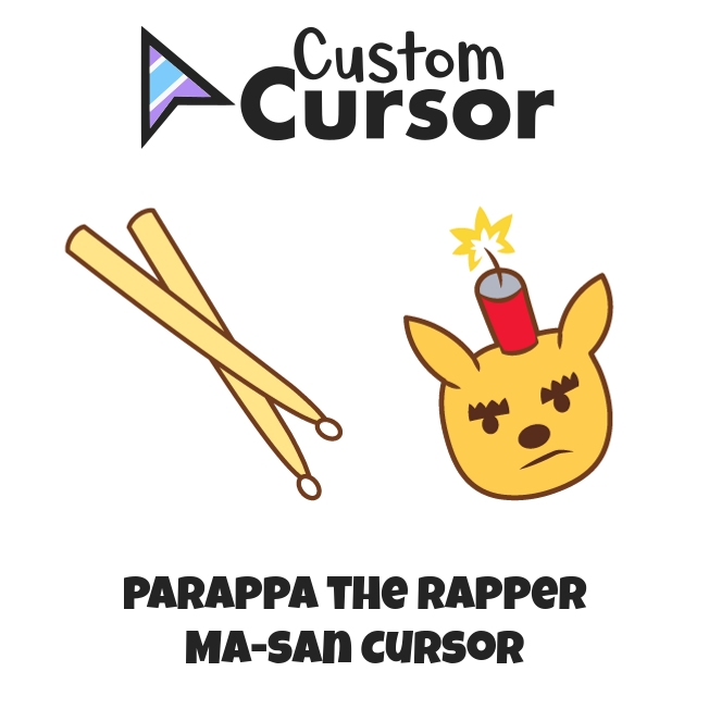 PaRappa the Rapper Ma-san cursor – Custom Cursor