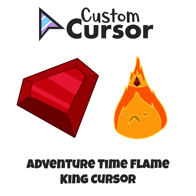 Adventure Time Flame King cursor – Custom Cursor