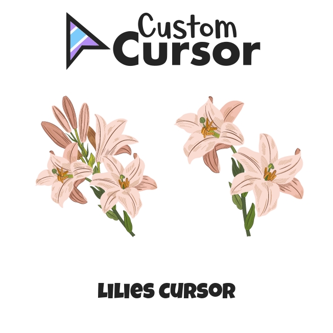 Lilies cursor – Custom Cursor