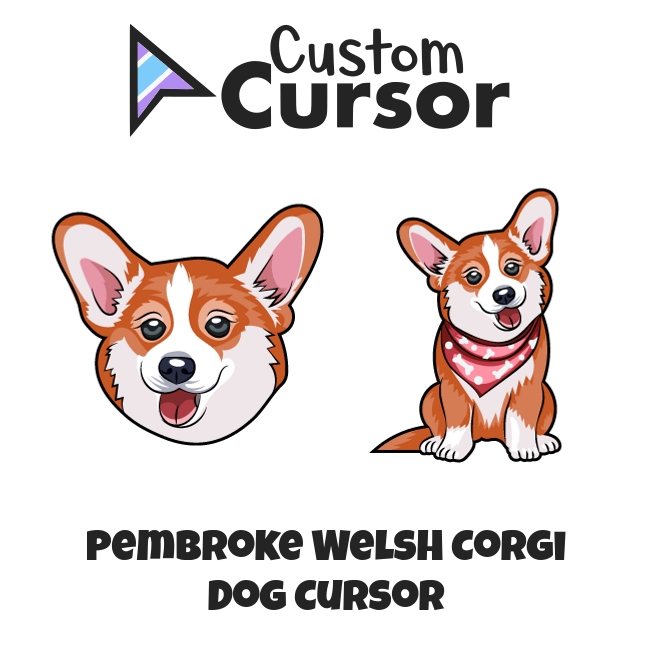 Pembroke Welsh Corgi Dog cursor – Custom Cursor