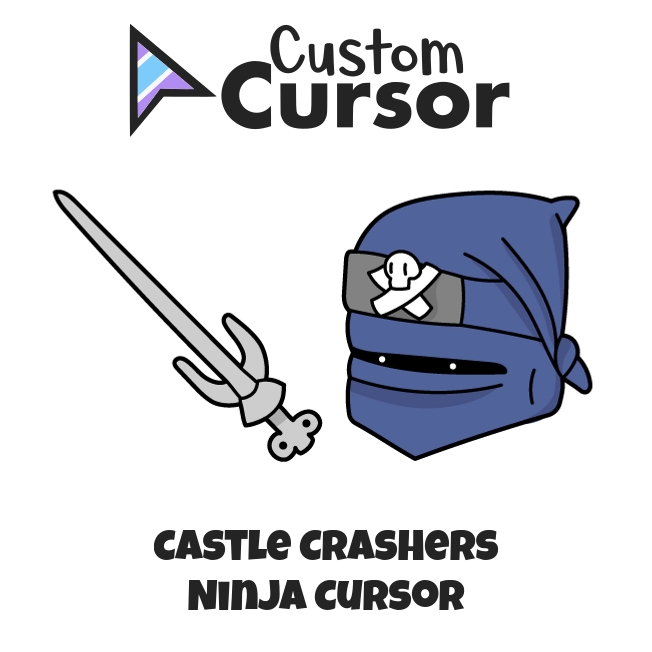 Castle Crashers Ninja cursor – Custom Cursor