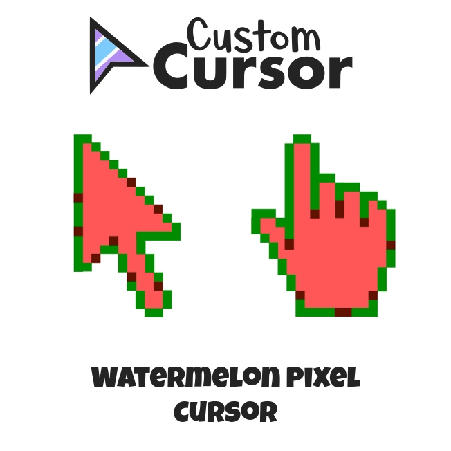 Watermelon Pixel cursor – Custom Cursor