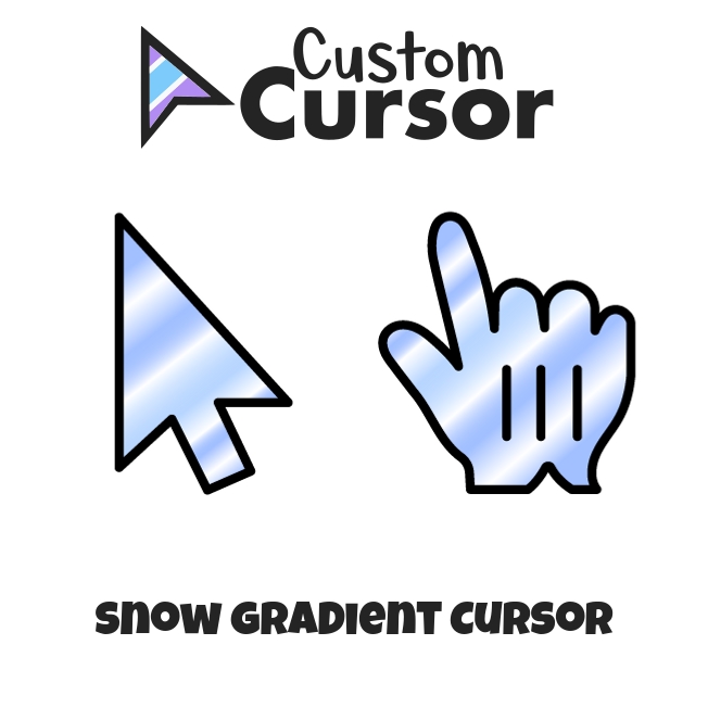 Snow Gradient cursor – Custom Cursor