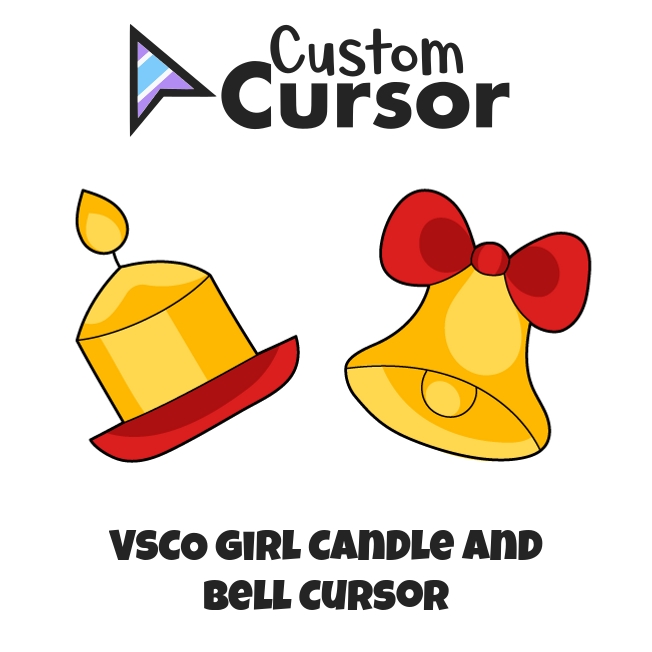 VSCO Girl Candle and Bell cursor – Custom Cursor