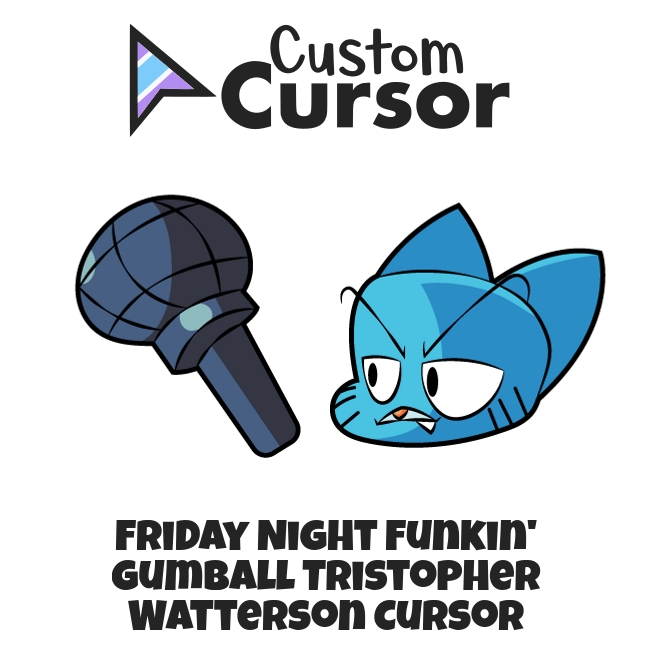 Friday Night Funkin' Gumball Tristopher Watterson cursor – Custom Cursor