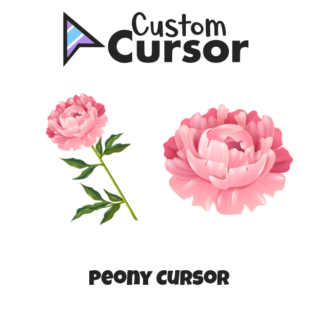 Peony cursor – Custom Cursor
