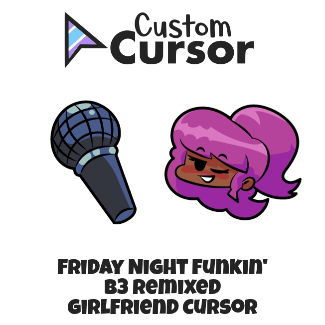 Friday Night Funkin' B3 Remixed Girlfriend cursor – Custom Cursor