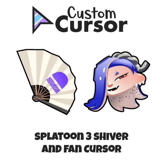Splatoon 3 Shiver and Fan cursor – Custom Cursor