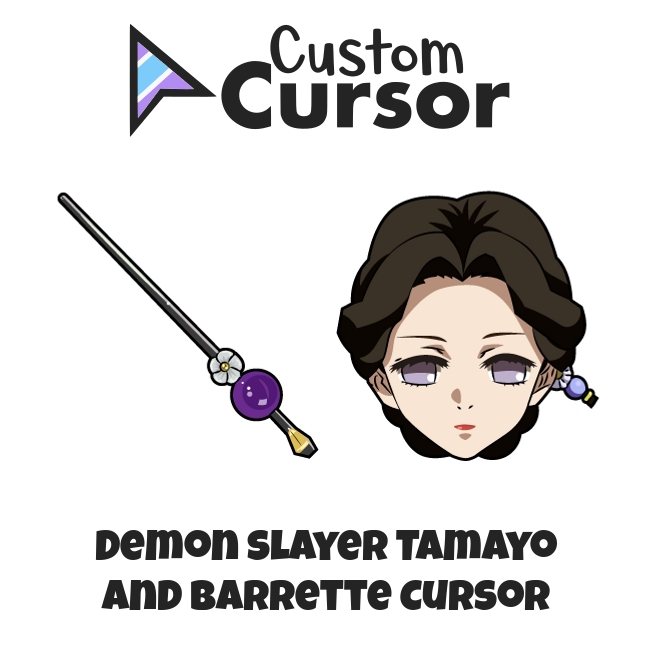 Demon Slayer Tamayo and Barrette cursor – Custom Cursor