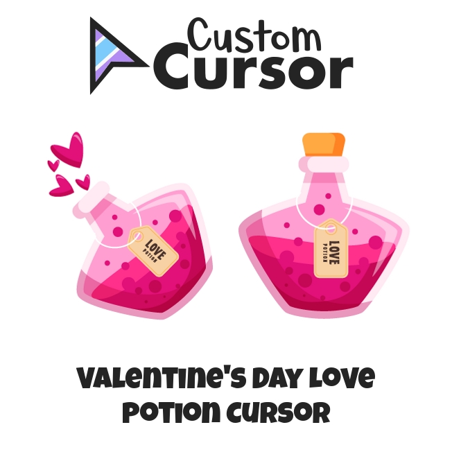 Valentine's Day Love Potion cursor – Custom Cursor