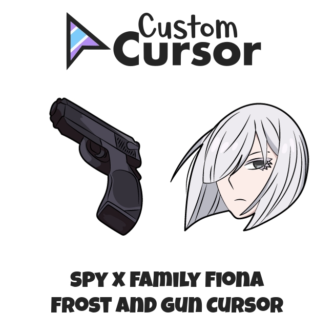 Spy x Family Fiona Frost and Gun cursor – Custom Cursor