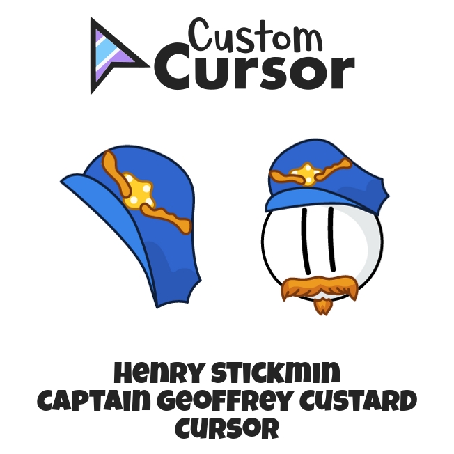 Henry Stickmin Captain Geoffrey Custard cursor – Custom Cursor
