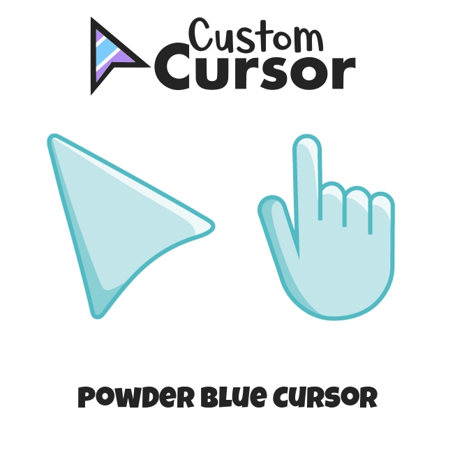 Powder Blue cursor – Custom Cursor
