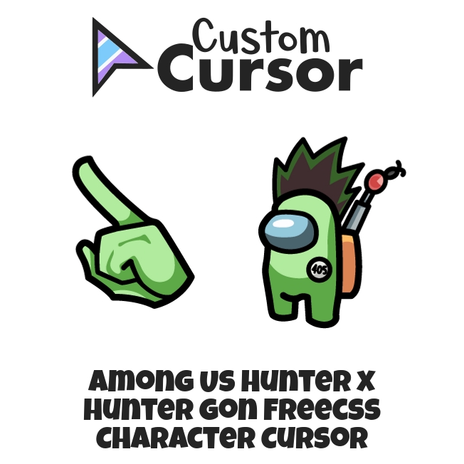 Among Us Hunter x Hunter Gon Freecss Character Curseur – Custom Cursor