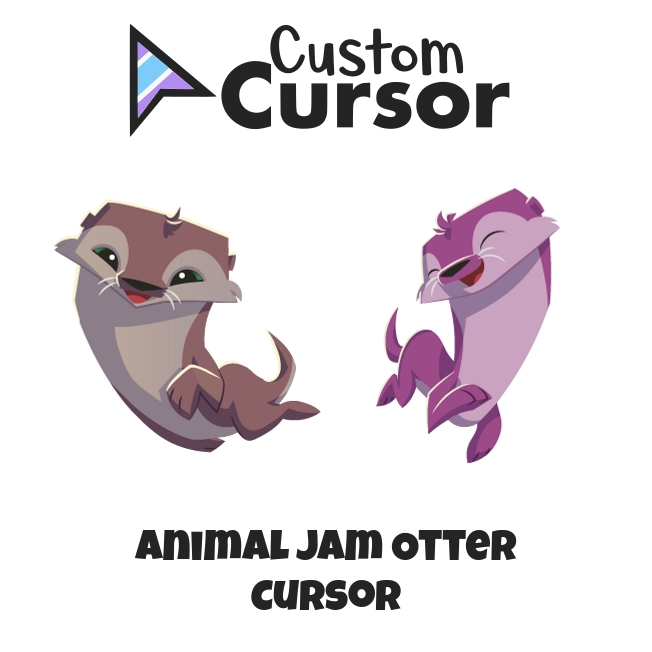 Animal Jam Otter cursor – Custom Cursor