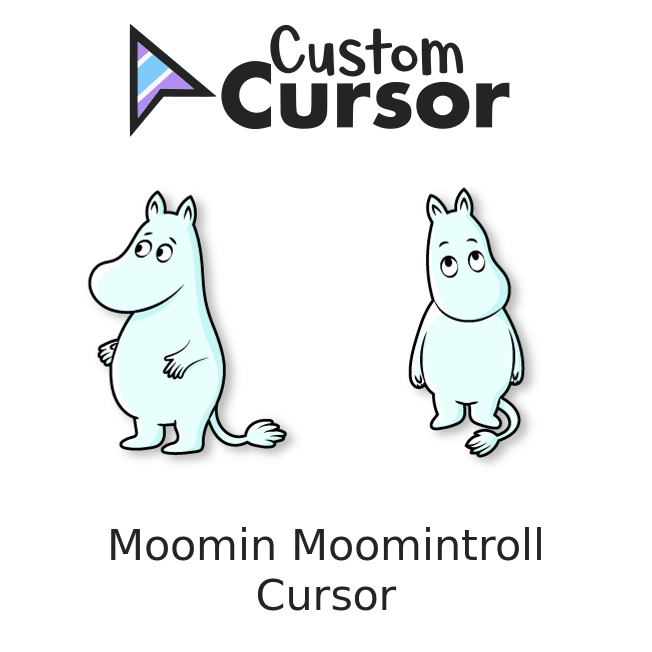 Moomin Moomintroll cursor – Custom Cursor