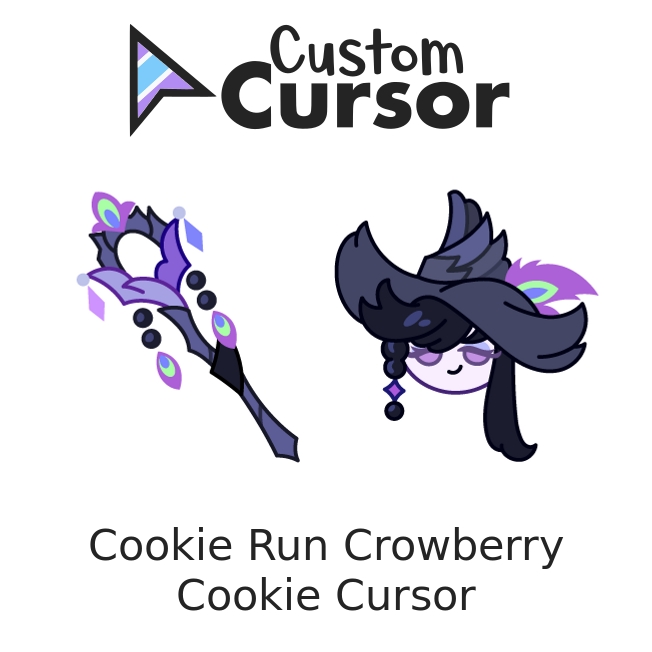 Cookie Run Crowberry Cookie Curseur – Custom Cursor Cookie Run Crowberry Cookie Curseur – Custom Cursor