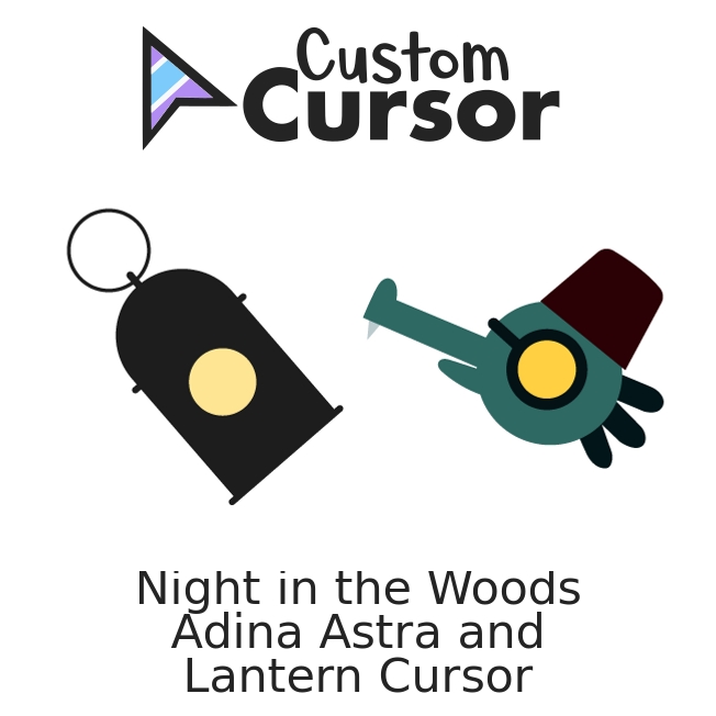 Night in the Woods Adina Astra and Lantern cursor – Custom Cursor