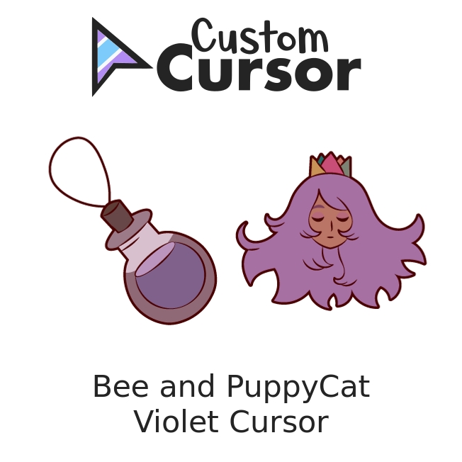 Bee and PuppyCat Violet cursor – Custom Cursor