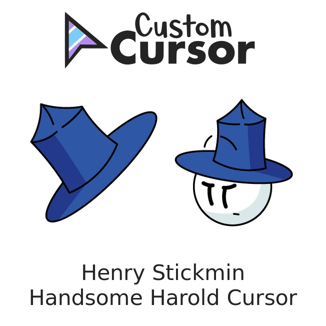Henry Stickmin Handsome Harold cursor – Custom Cursor