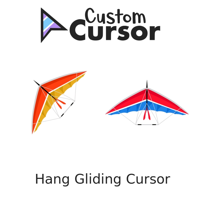 Hang Gliding cursor – Custom Cursor