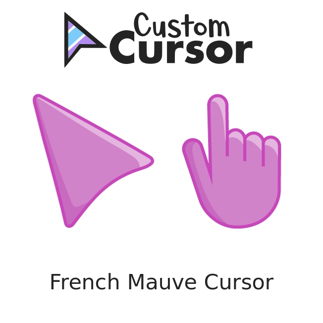 French Mauve cursor – Custom Cursor