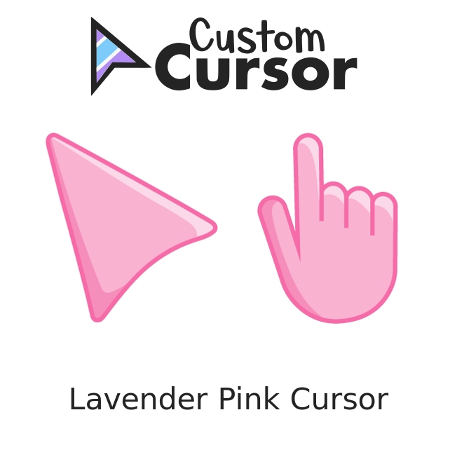 Lavender Pink cursor – Custom Cursor