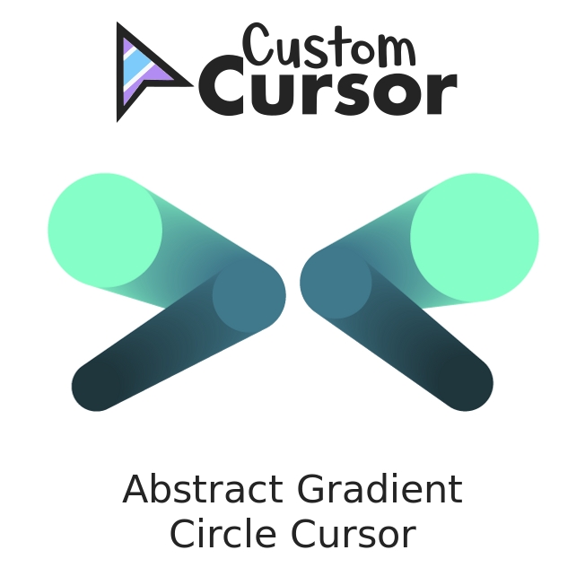 Abstract Gradient Circle cursor – Custom Cursor