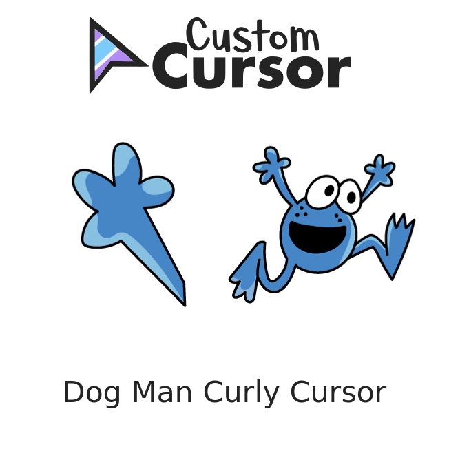 Dog Man Curly курсор пак – Custom Cursor