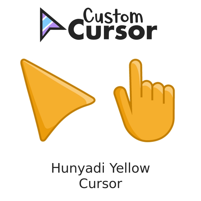 Hunyadi Yellow cursor – Custom Cursor
