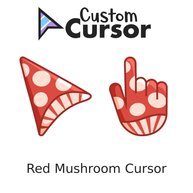Red Mushroom курсор пак – Custom Cursor