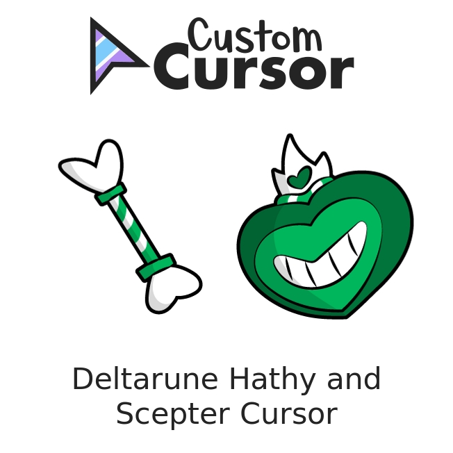 Deltarune Hathy and Scepter cursor – Custom Cursor