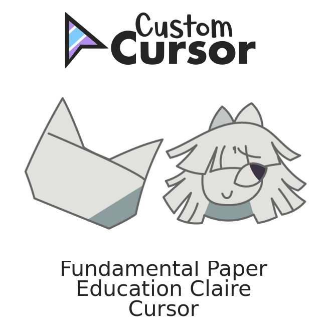 Fundamental Paper Education Claire Curseur – Custom Cursor