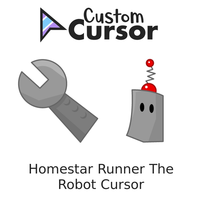 Homestar Runner The Robot cursor – Custom Cursor