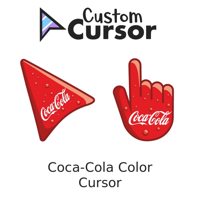 Coca-Cola Color cursor – Custom Cursor